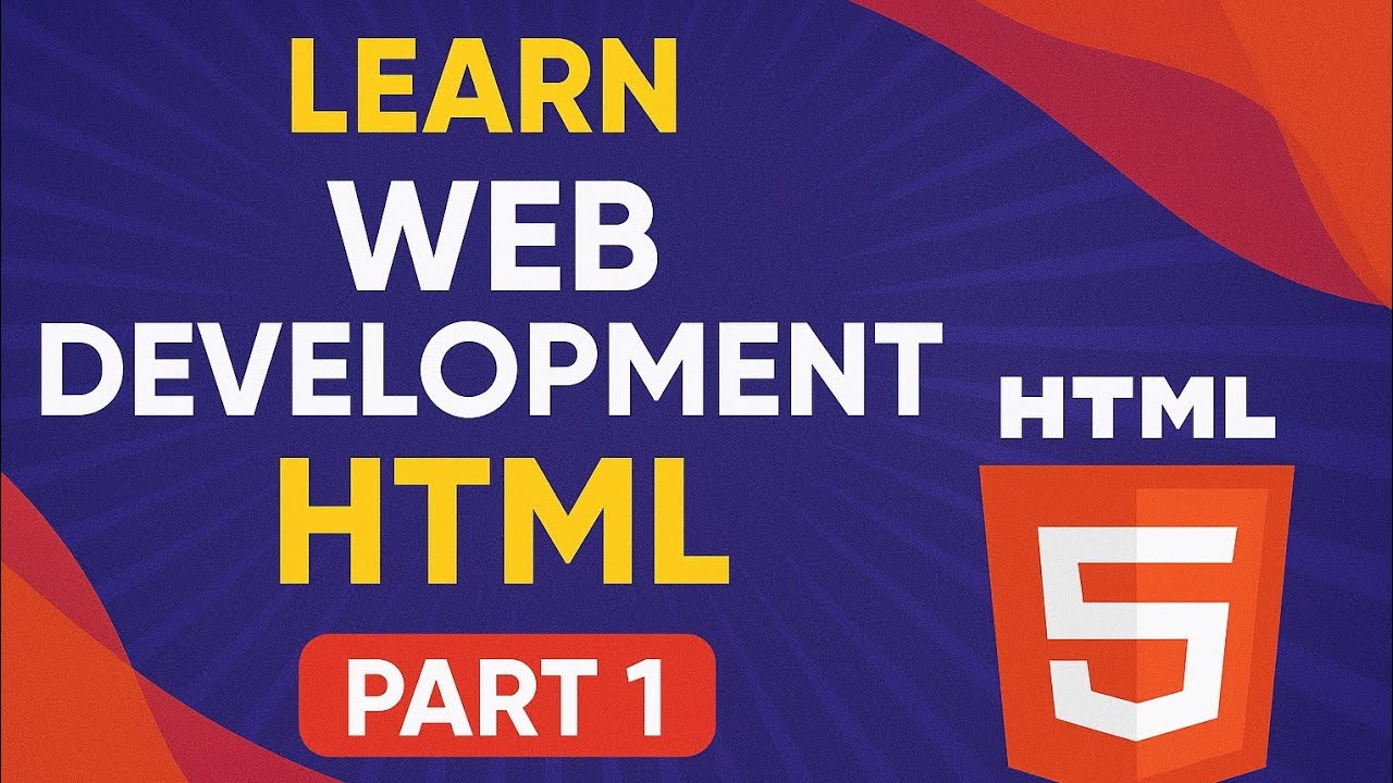 Learn web development HTML part 1 - YouTube