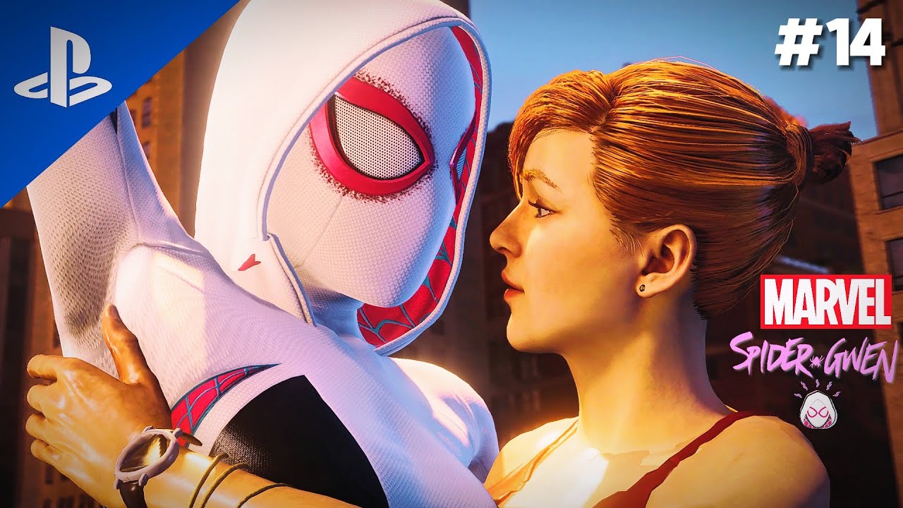 Marvel's Spider-Gwen | Gwen Stacy saves MJ ️ - YouTube