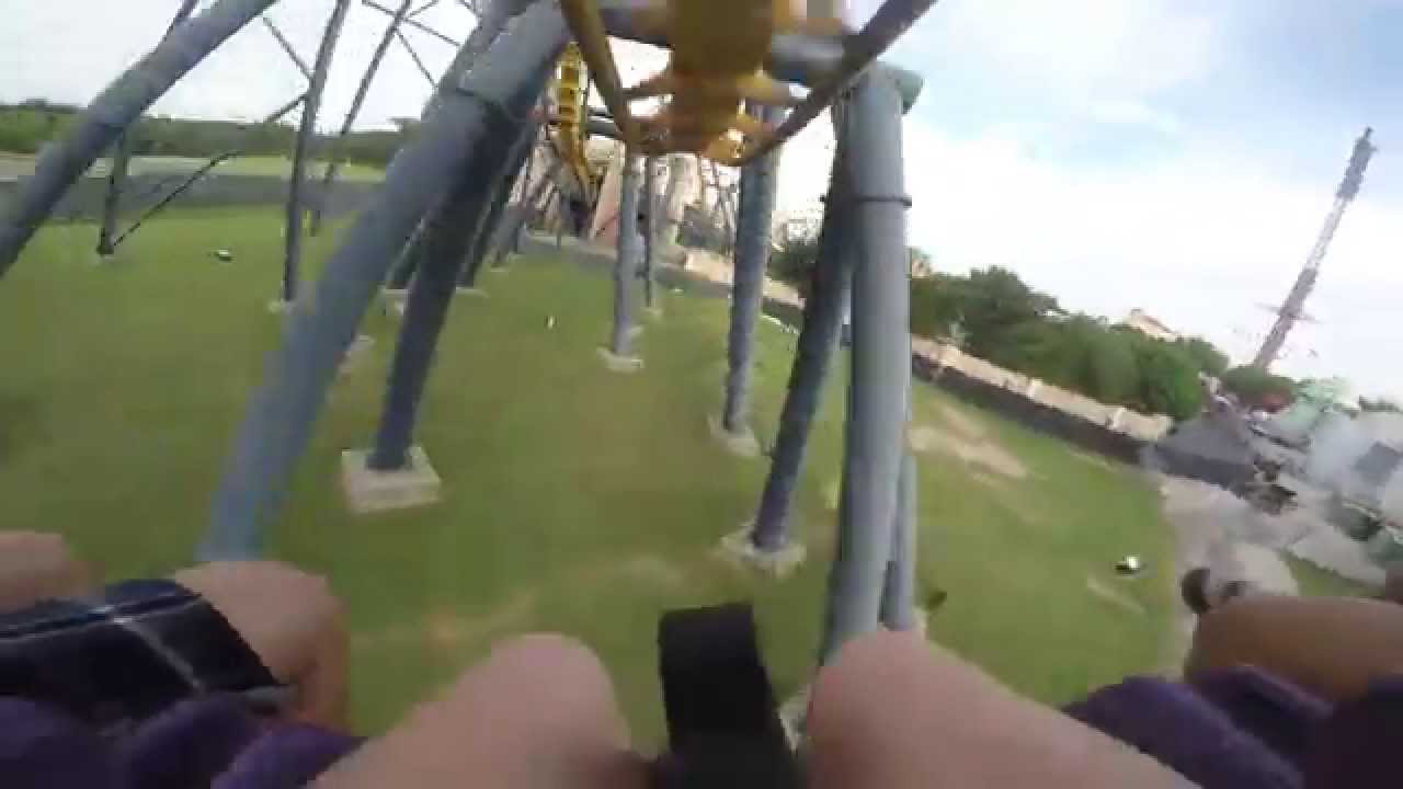 Batman: The Ride GoPro HD (Six Flags Over Texas, Arlington) - YouTube