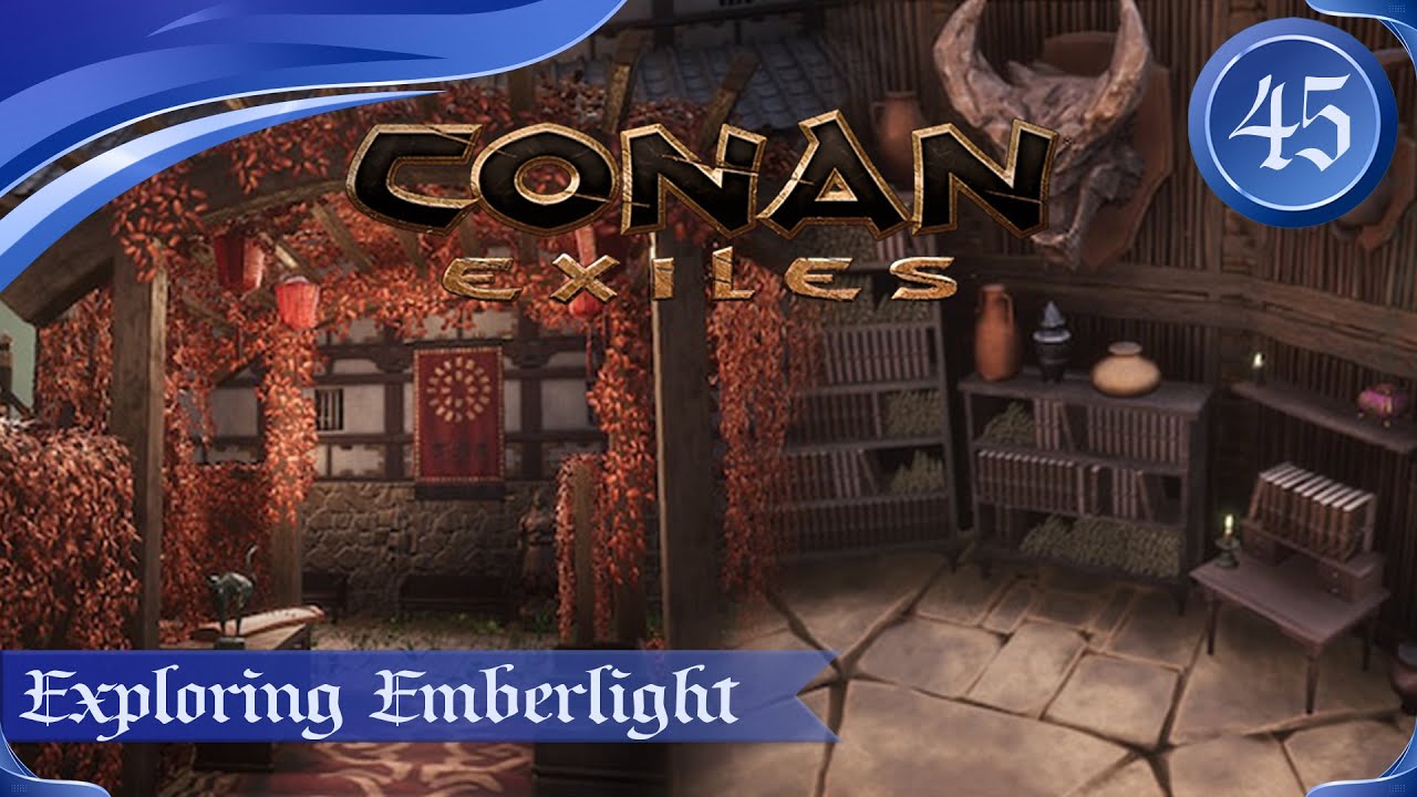 Conan Exiles Live - Exploring Emberlight - Day 45 - YouTube