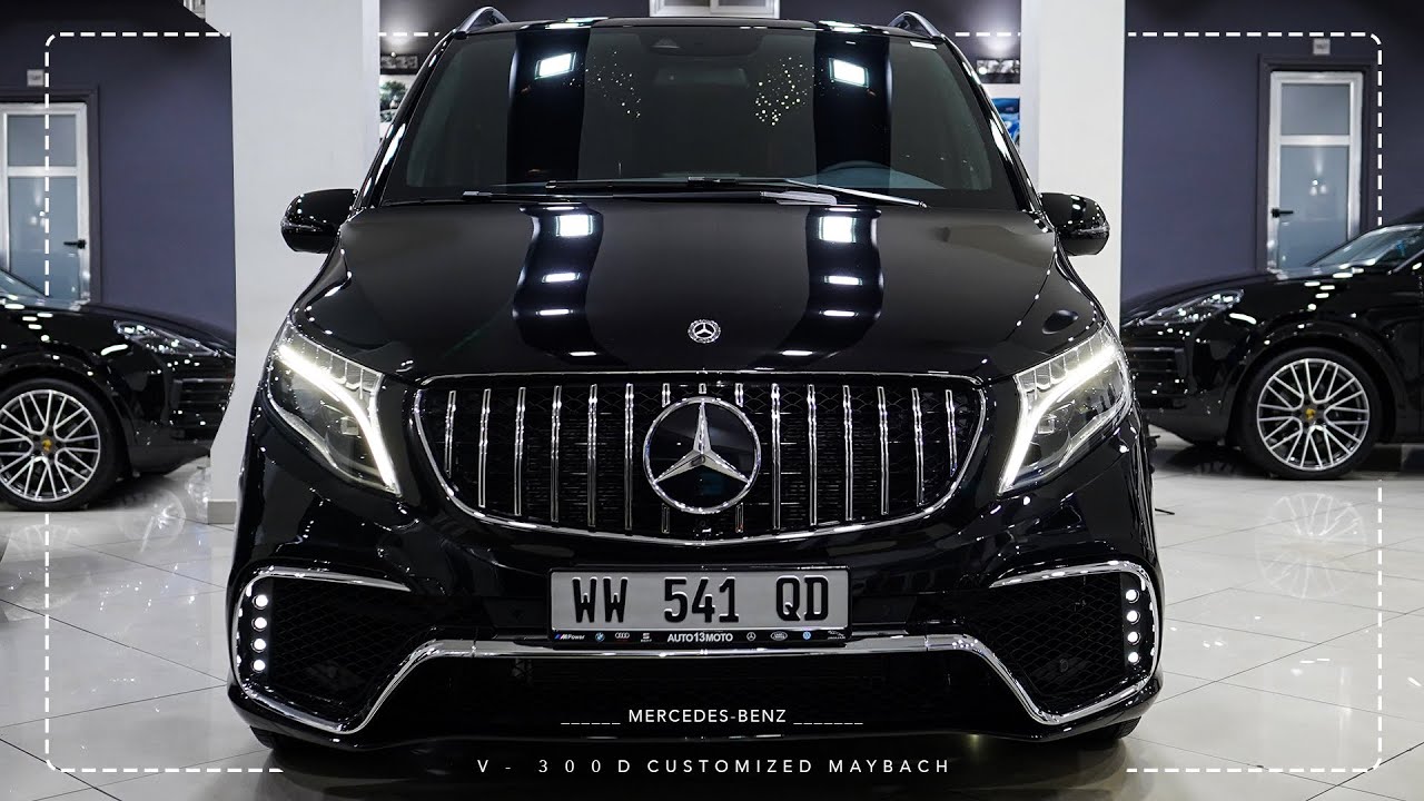MERCEDES BENZ V - 300 D CUSTOMIZED MAYBACH - YouTube