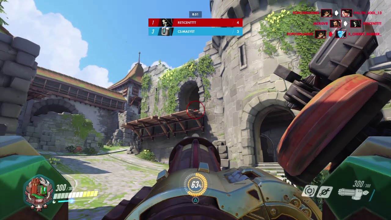 CS Overwatch: Surprise Stairs-Guarding Bastion - YouTube