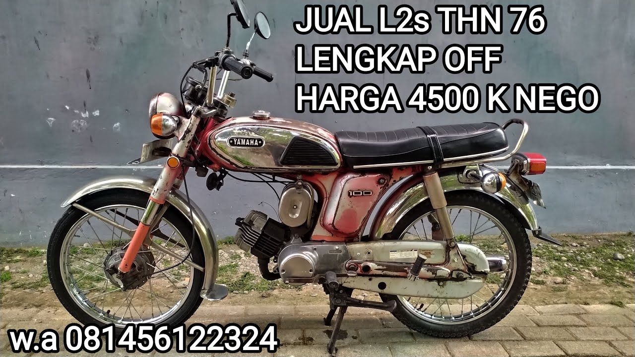 JUAL YAMAHA L2G/L2S // LENGKAP OFF 2023 // HARGA 4.500 K NEGO - YouTube