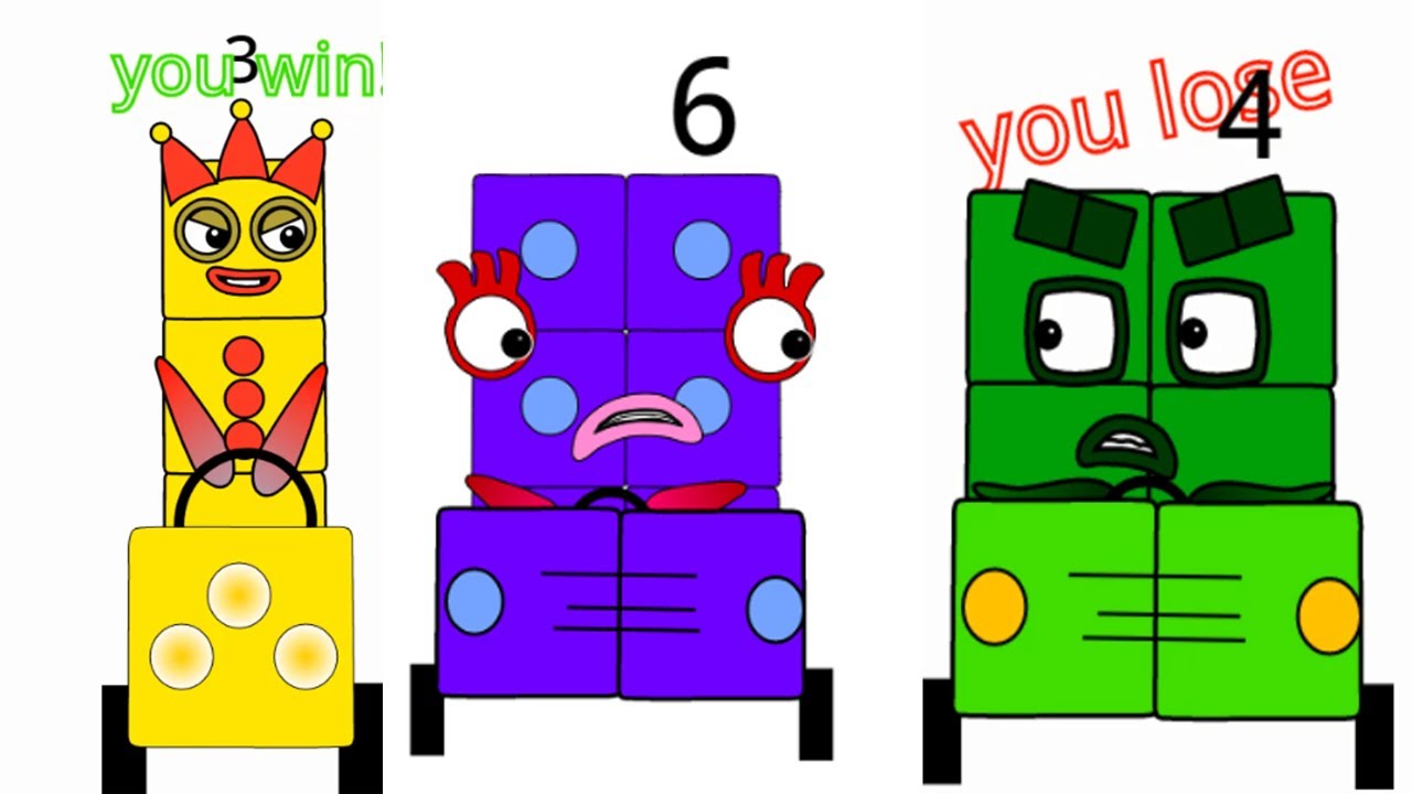 Numberblocks Race - More To Explore #SummerLearning Numberblocks - YouTube