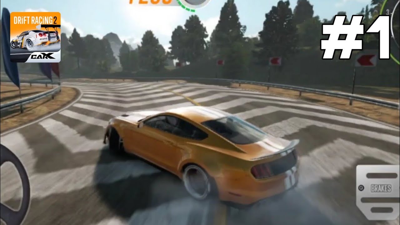 car X drift racing 2 - gameplay -📱- Ford Mustang drifting (Android ...