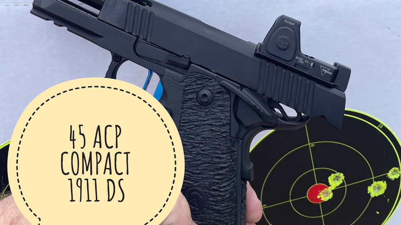 3.5 Compact 45acp Double Stack 1911 by Cosaint Arms - YouTube