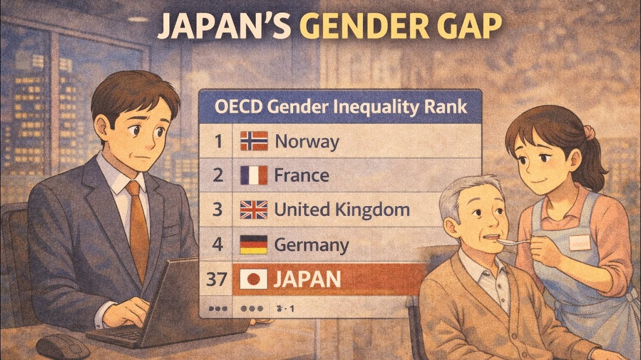 Why Japan Ranks Low in Gender Equality #JAPAN - YouTube