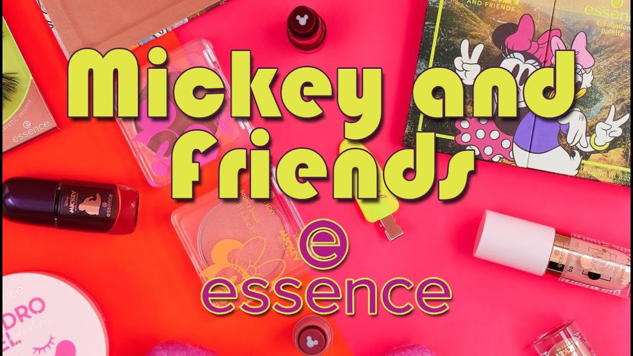 Essence "MICKEY AND FRIENDS" Collection - YouTube