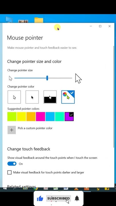 How to Change Mouse Cursor on windows 7/8/10 | How to Change Mouse Pointer | Animated Mouse ...