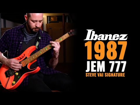 1987 Ibanez JEM 777 Steve Vai Signature | CME Vintage Demo | Phil Hunger