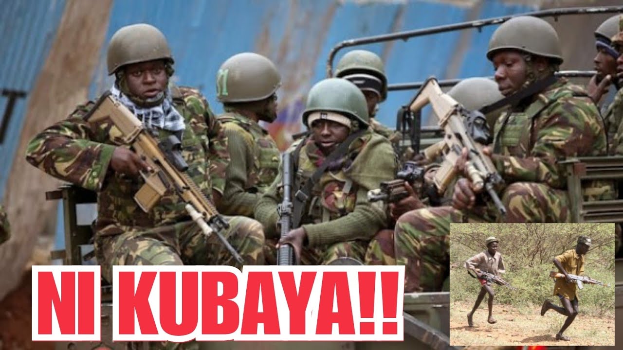 See how Kenya Defense Forces(KDF) Landed in North Rift to Fight Bandits ...