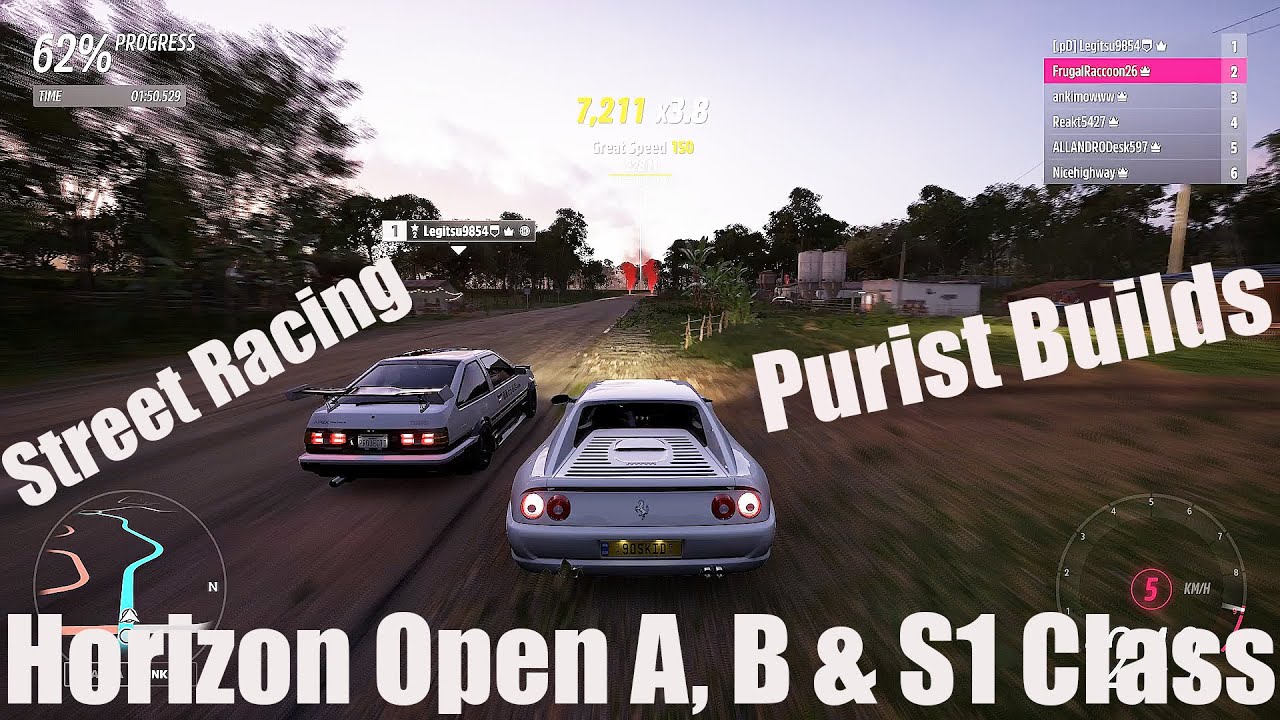 Forza Horizon 5 - Horizon Custom Adventure Street Races w/ Purist ...
