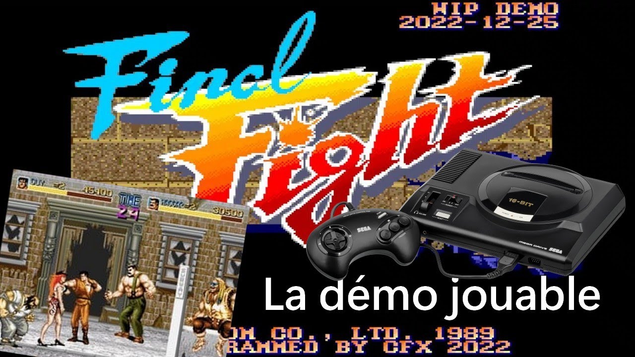Découvrez la vidéo jouable de MEGA Final Fight sur Mega Drive / Genesis ...
