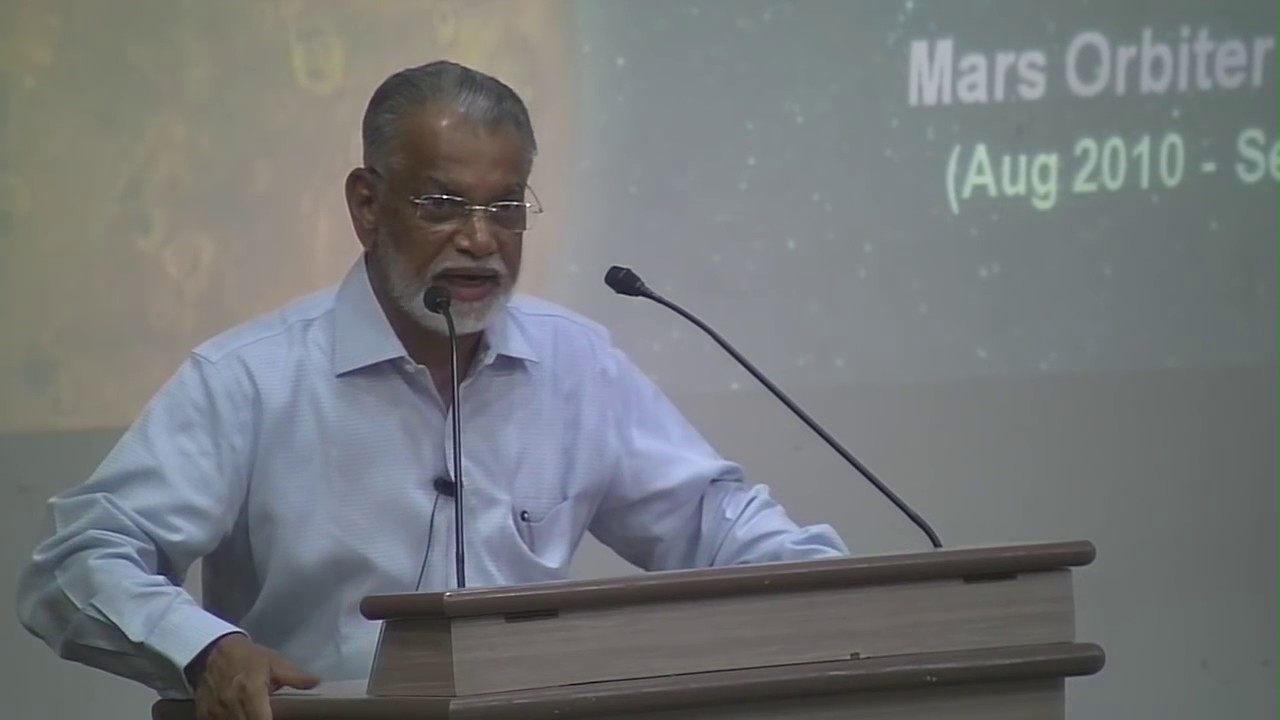 Cheif guest Address by Dr K Radhakrishnan, Ex Director, ISRO - YouTube