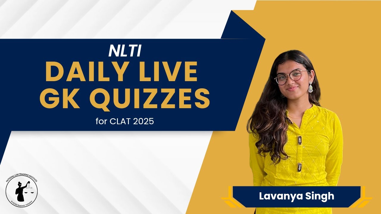 NLTI Daily GK Quiz II 10th March II NLSAT 2025 - YouTube