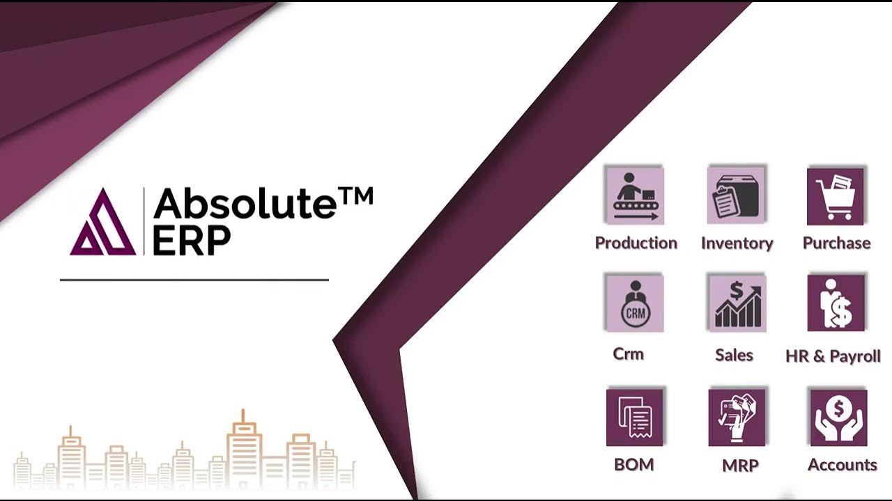 Absolute ERP - Way To Create Production Processes - YouTube