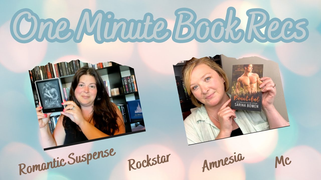 One Minute Book Recs - Don't Judge a Book By Its Cover & do moose ...