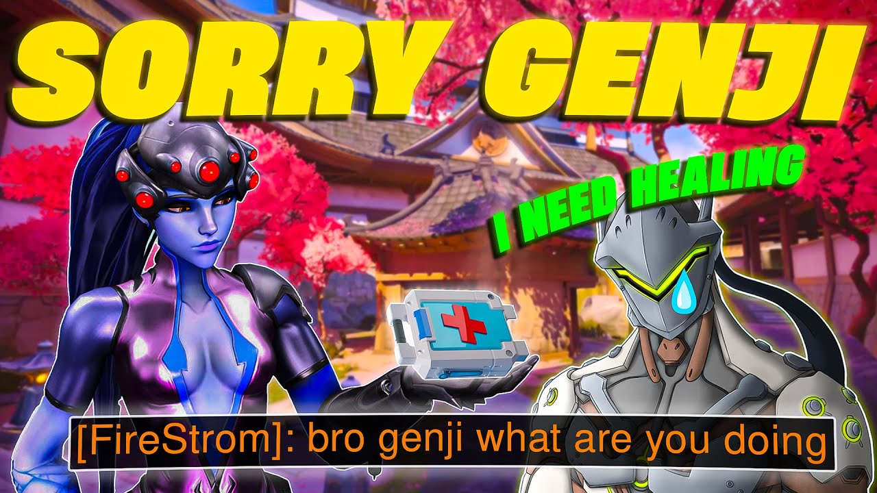 Genji Solo Ult my Widowmaker 2 times but... | Overwatch 2 - YouTube