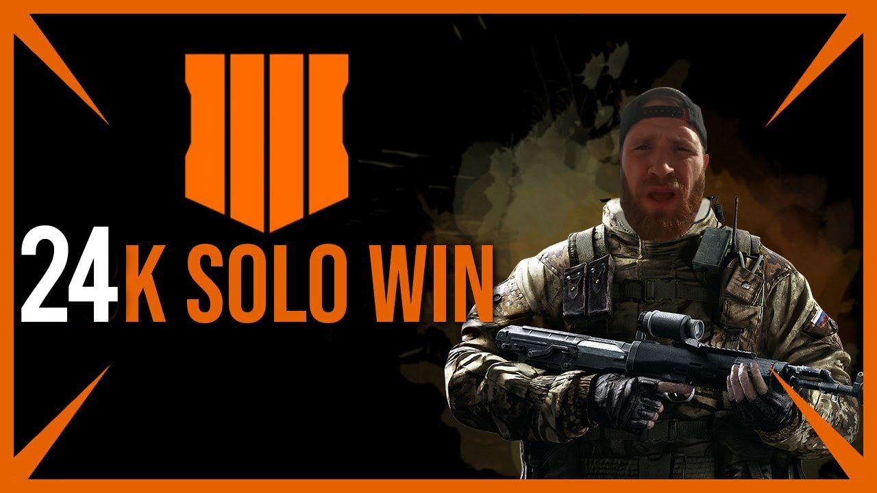 24 kill solo win Call of duty black ops 4 Blackout - YouTube