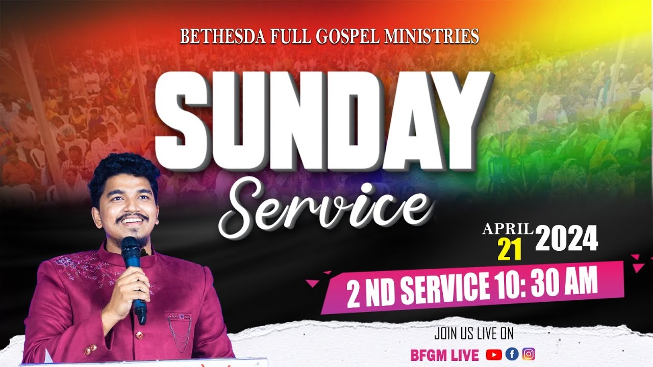 ⭕Sunday 2nd Service || 21st Apr 2024 || Nicholas Raphael || BFGM LIVE ...