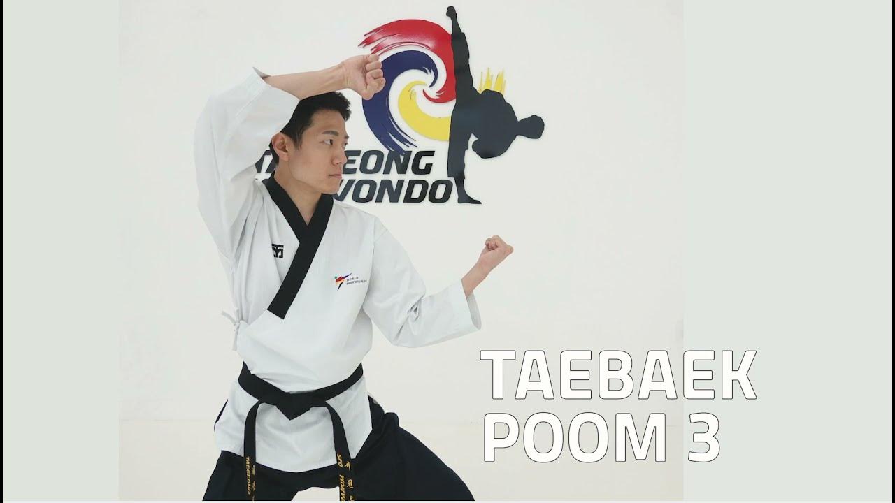 Taebeak by Taeseong Taekwondo (Poom 3) - YouTube