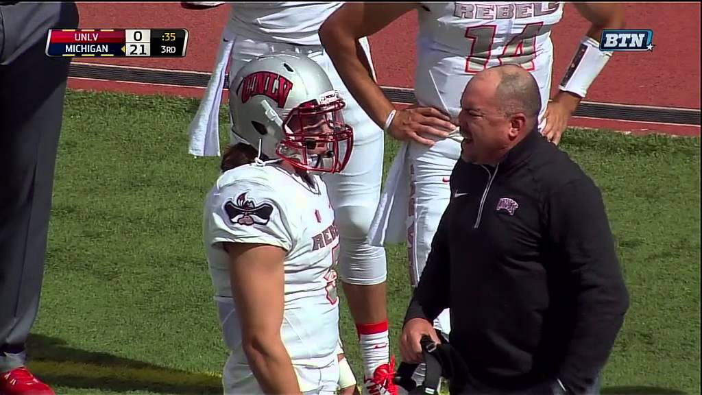 Jeremy Clark Picks Off UNLV Pass - YouTube