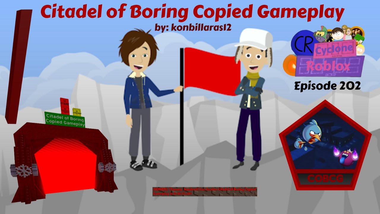 Completing Citadel of Boring Copied Gameplay (Cyclone Roblox Episode ...