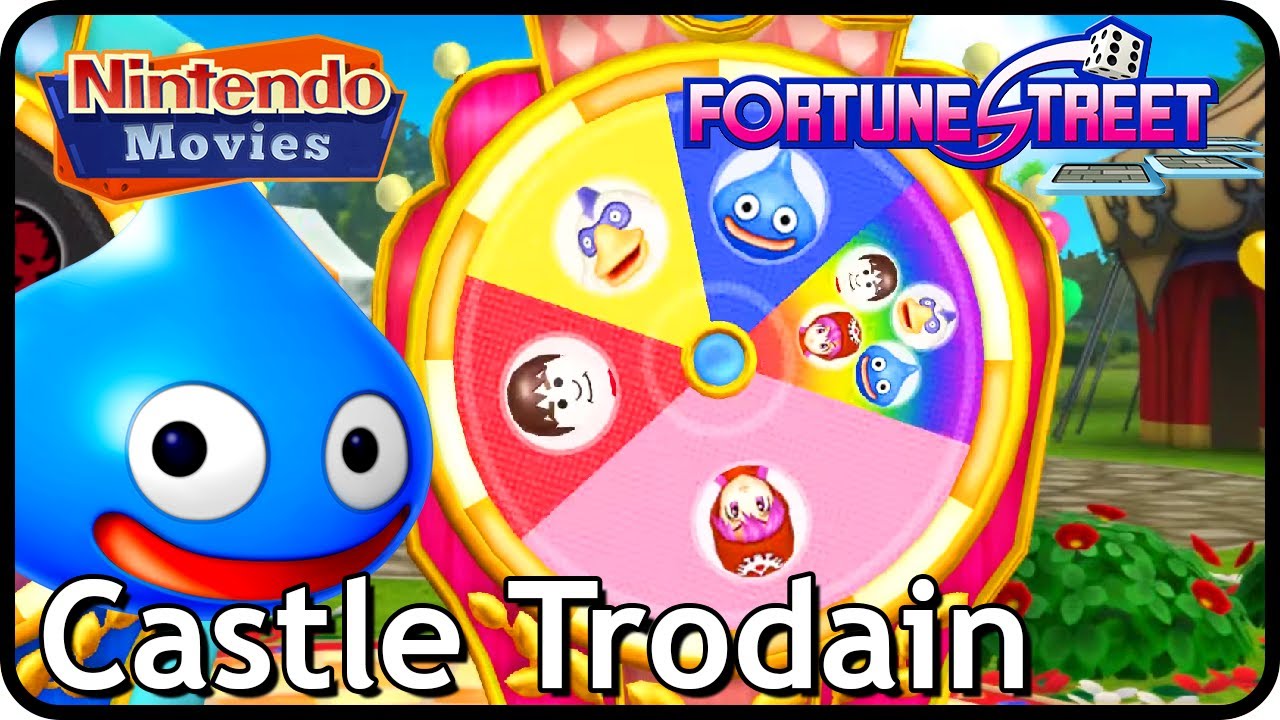 Fortune Street Dragon Quest Tour - Castle Trodain (Rik vs Slime vs ...