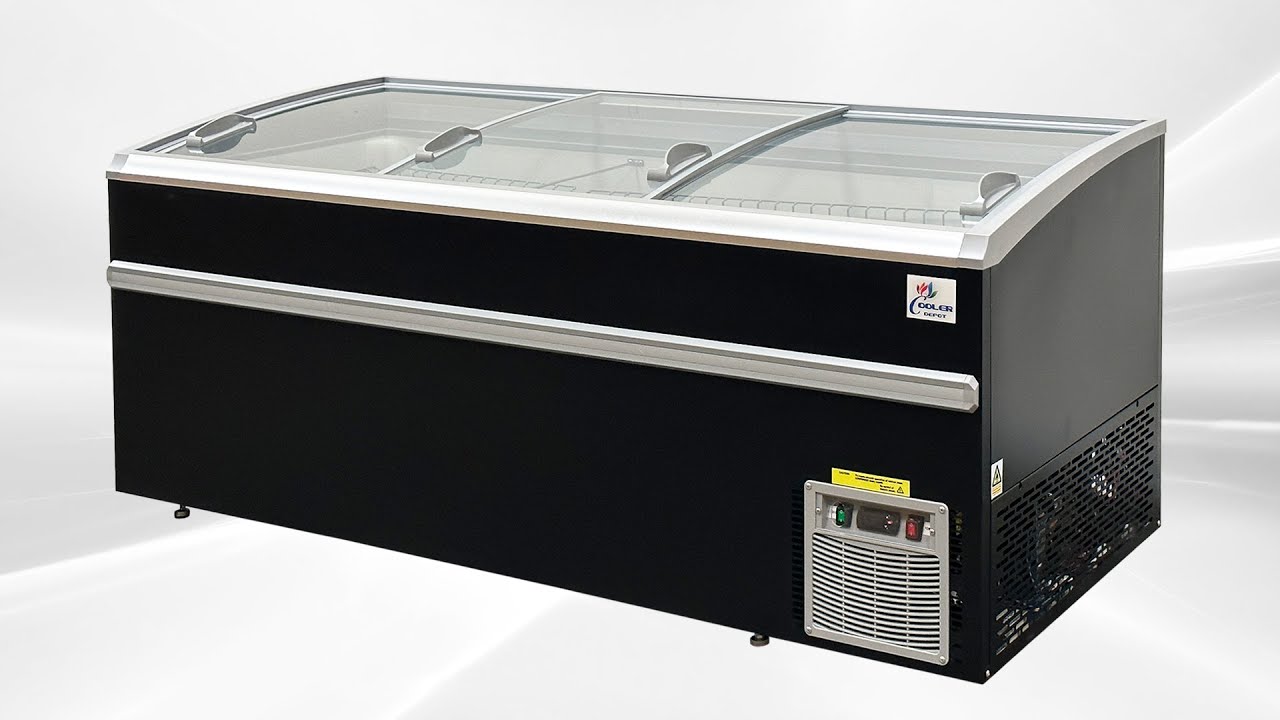 Horizontal Bagged Food Freezer Island Chest Freezer Showcase ...