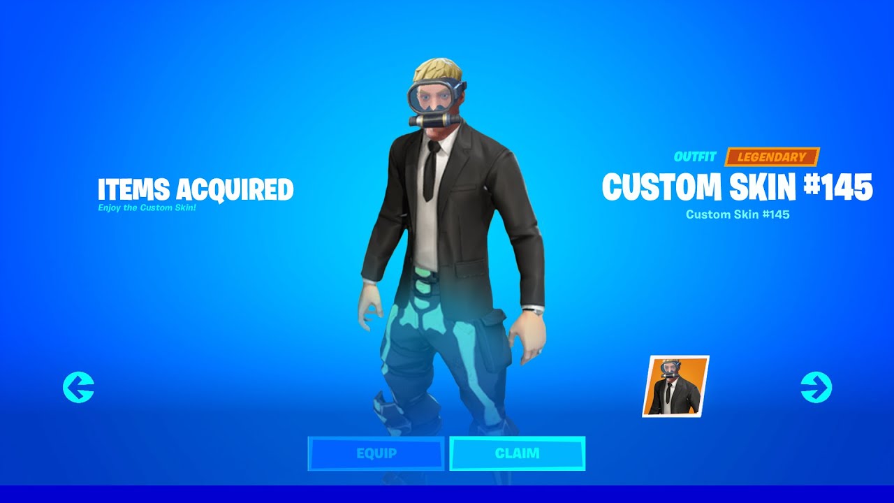 HOW TO CREATE YOUR OWN SKIN in FORTNITE CHAPTER 2 SEASON 3! - YouTube