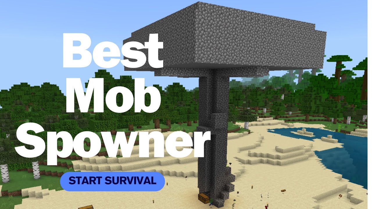 How to Build the BEST MOB FARM for Survival! - YouTube