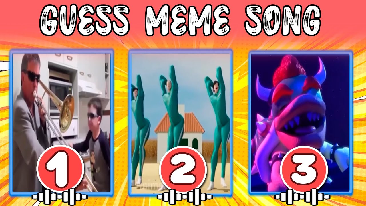 Guess the Meme Song | 2023 Memes Quiz COMPILATION - YouTube
