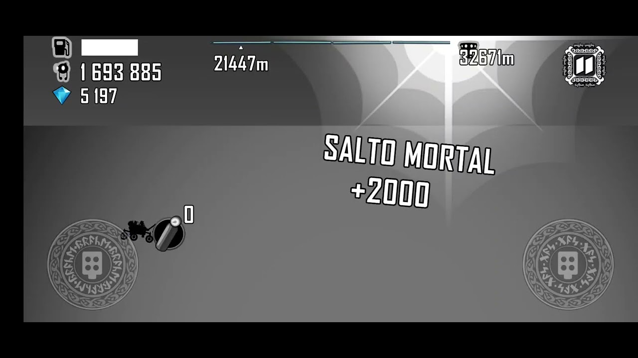 hill climb racing ragnarok moonlander 25925m - YouTube