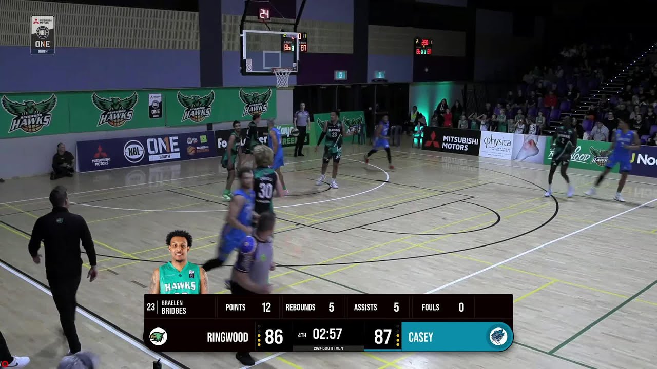 Devin Watson with 29 Points vs. Ringwood Hawks - YouTube
