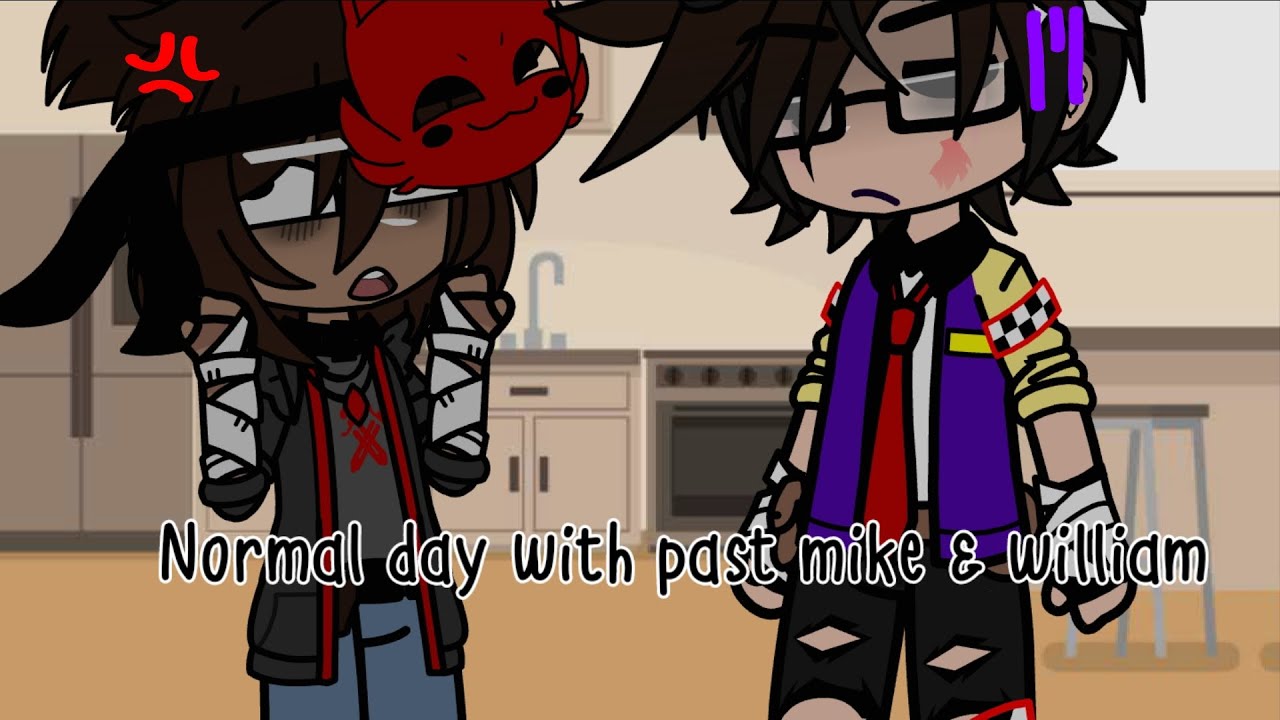 Normal day with past mike & william // KurosGlitches - YouTube