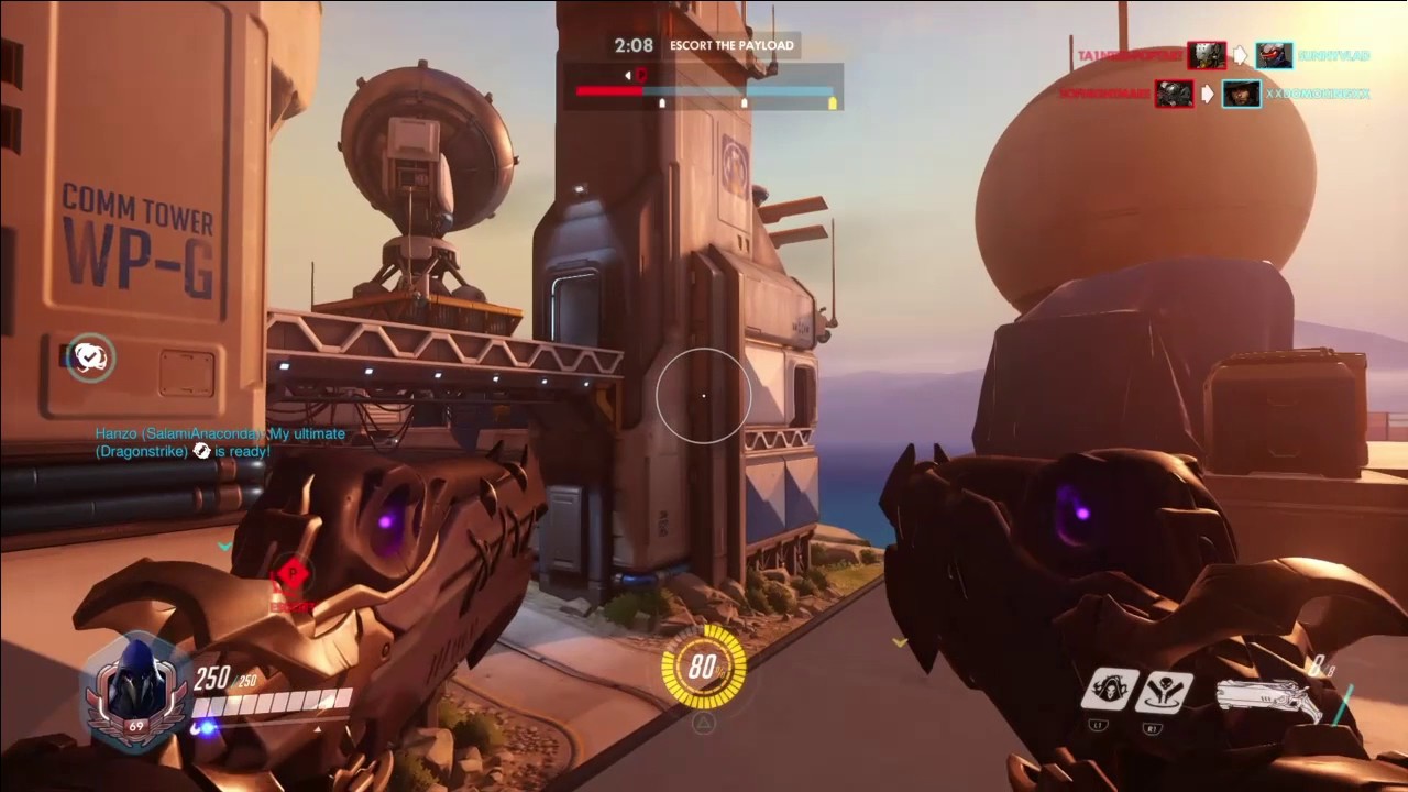 Overwatch Edgy Emo Reaper destroys enemy team! - YouTube