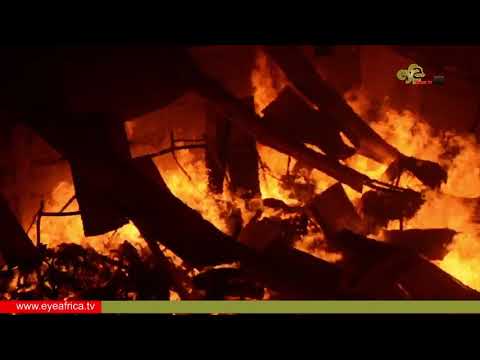 Expensive vehicles worth millions of burn beyond recognition at Gambia ...