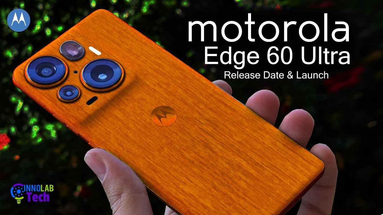 Motorola Edge 60 Ultra 5G: Official Trailer, Release Date & First Look ...