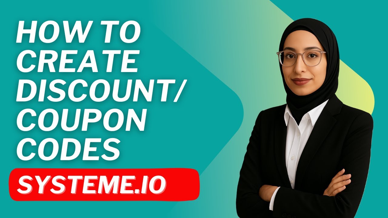 Maximize Your Sales: How to Make Discount Coupons in Systeme.io - YouTube