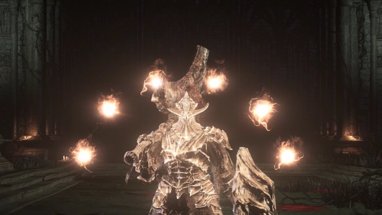 (Dark Souls 3) The Dragonslayer Armour Defends Filianore - YouTube