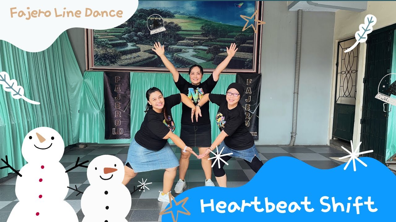 Heartbeat Shift Line Dance || Choreo : Ria Vos (NL) - YouTube