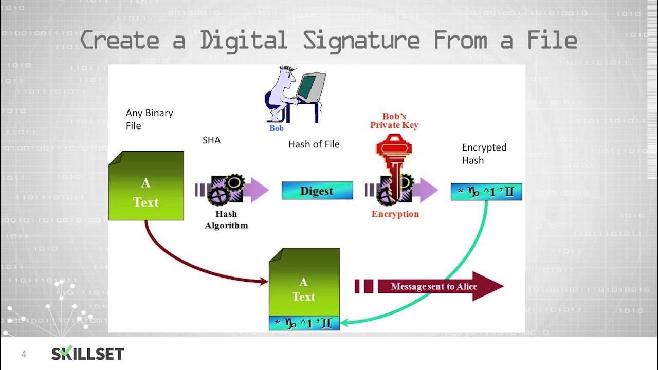 Digital Signatures (CISSP Free by Skillset.com) - YouTube