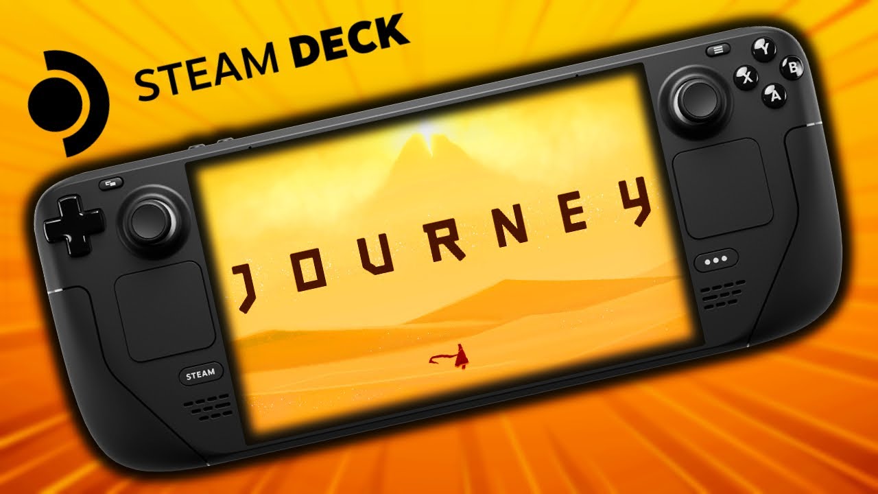 Journey - Steam Deck Gameplay Steam OS - YouTube