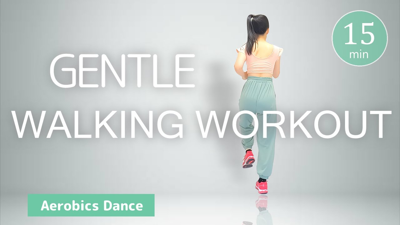 15Min CARDIO AEROBICS DANCE WORKOUT | Gentle Walking Workout - YouTube