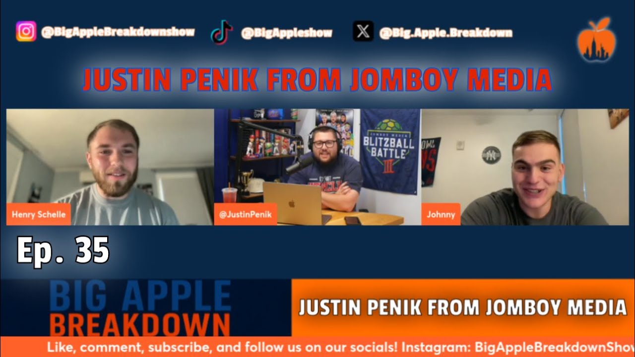 Interview with Justin Penik From Jomboy Media | Big Apple Breakdown Ep ...