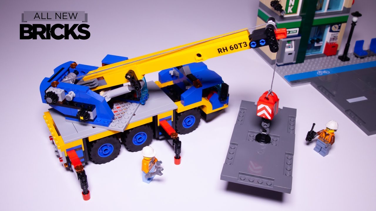 Lego City 60324 Mobile Crane Speed Build | Brick Finds & Flips