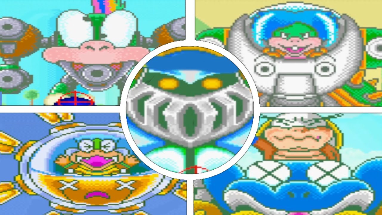 Yoshi's Safari - All Bosses - YouTube