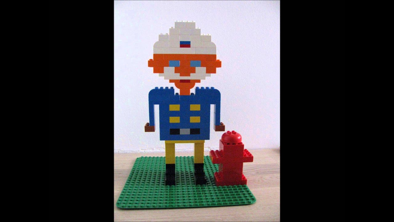 Lego Station Officer Steele / Fireman Sam - YouTube