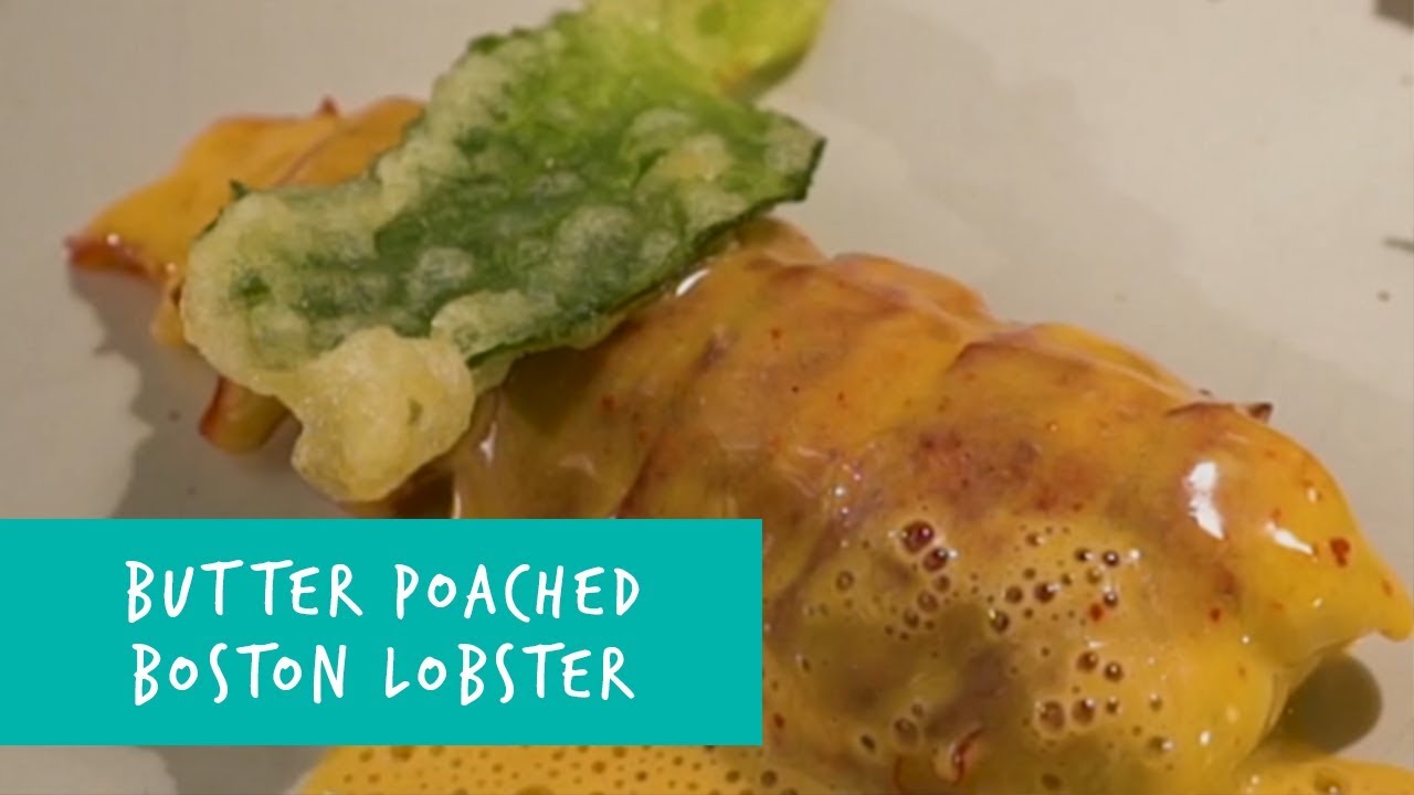 Master Chef Chris Grare's Butter Poached Boston Lobster - Fusion ...