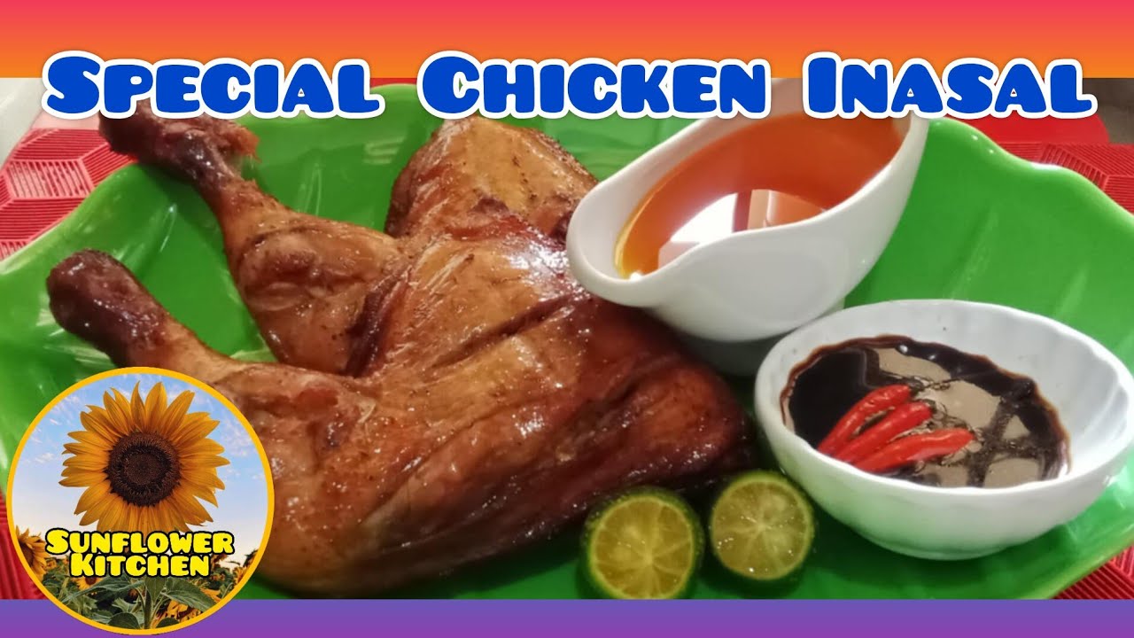 Vlog 211: SPECIAL OVEN BAKED CHICKEN INASAL | Sunflower Kitchen # ...